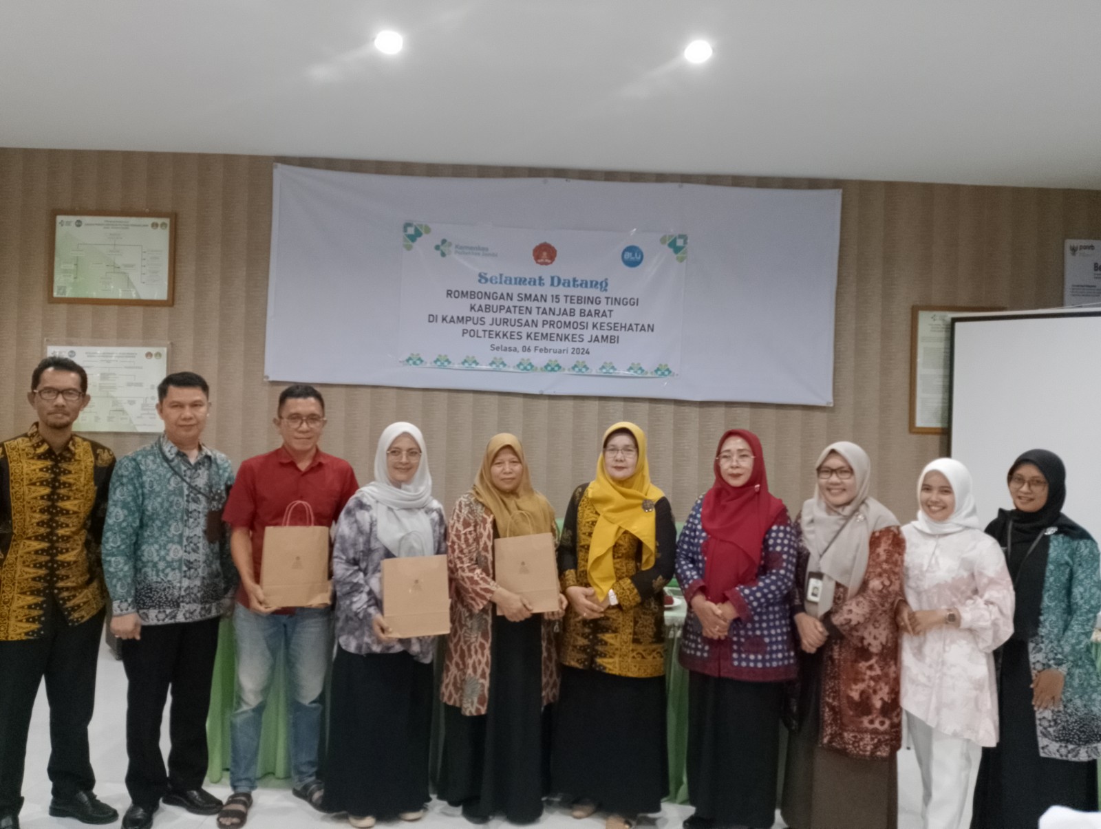 STUDY KAMPUS KE POLTEKKES KEMENKES JAMBI | SMAN 15 TANJUNG JABUNG BARAT
